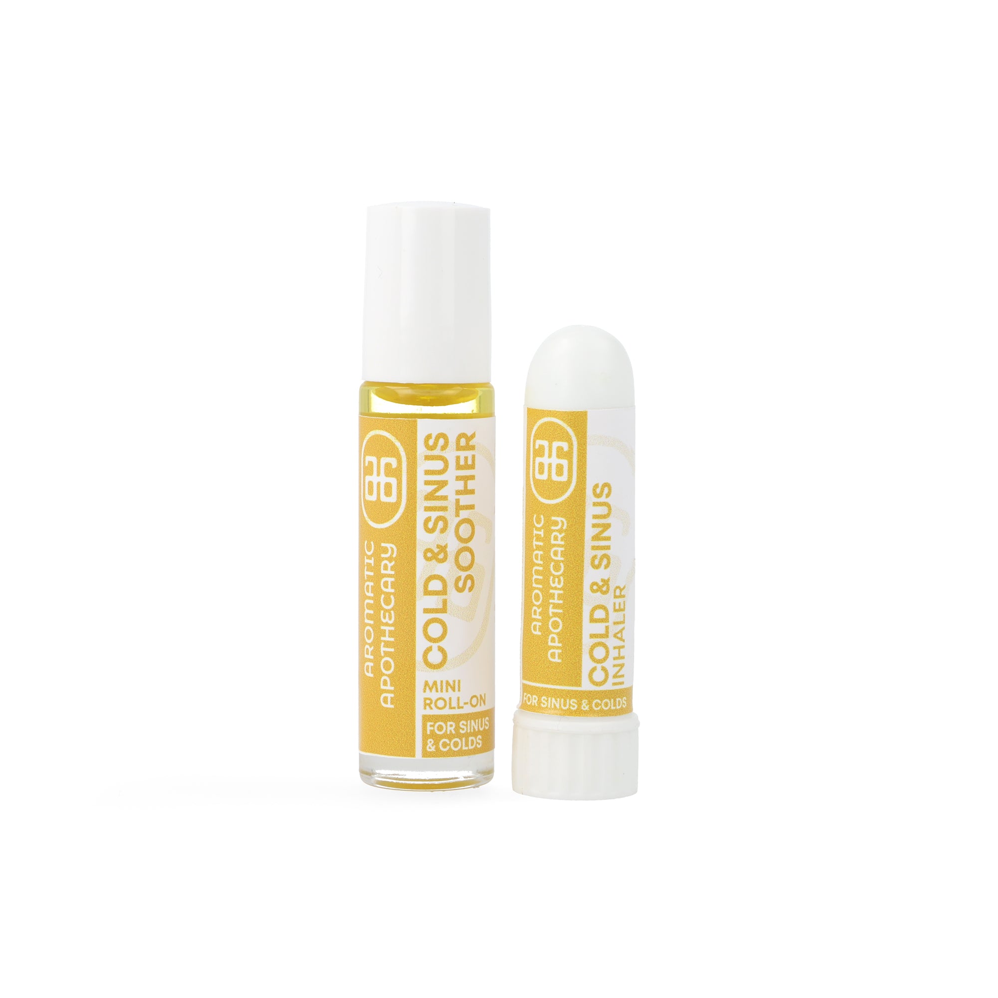 Aromatic Apothecary - Cold & Sinus Combo - mini roll-on & nasal inhale ...